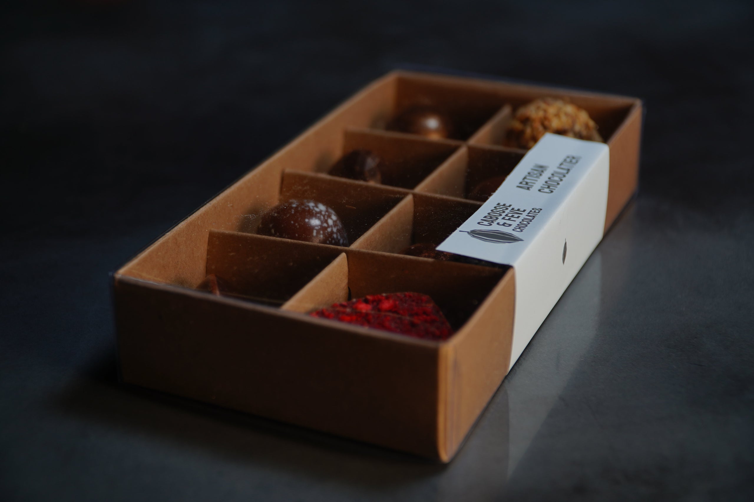Box of 16 Pralines | Cabosse & Feve Chocolates