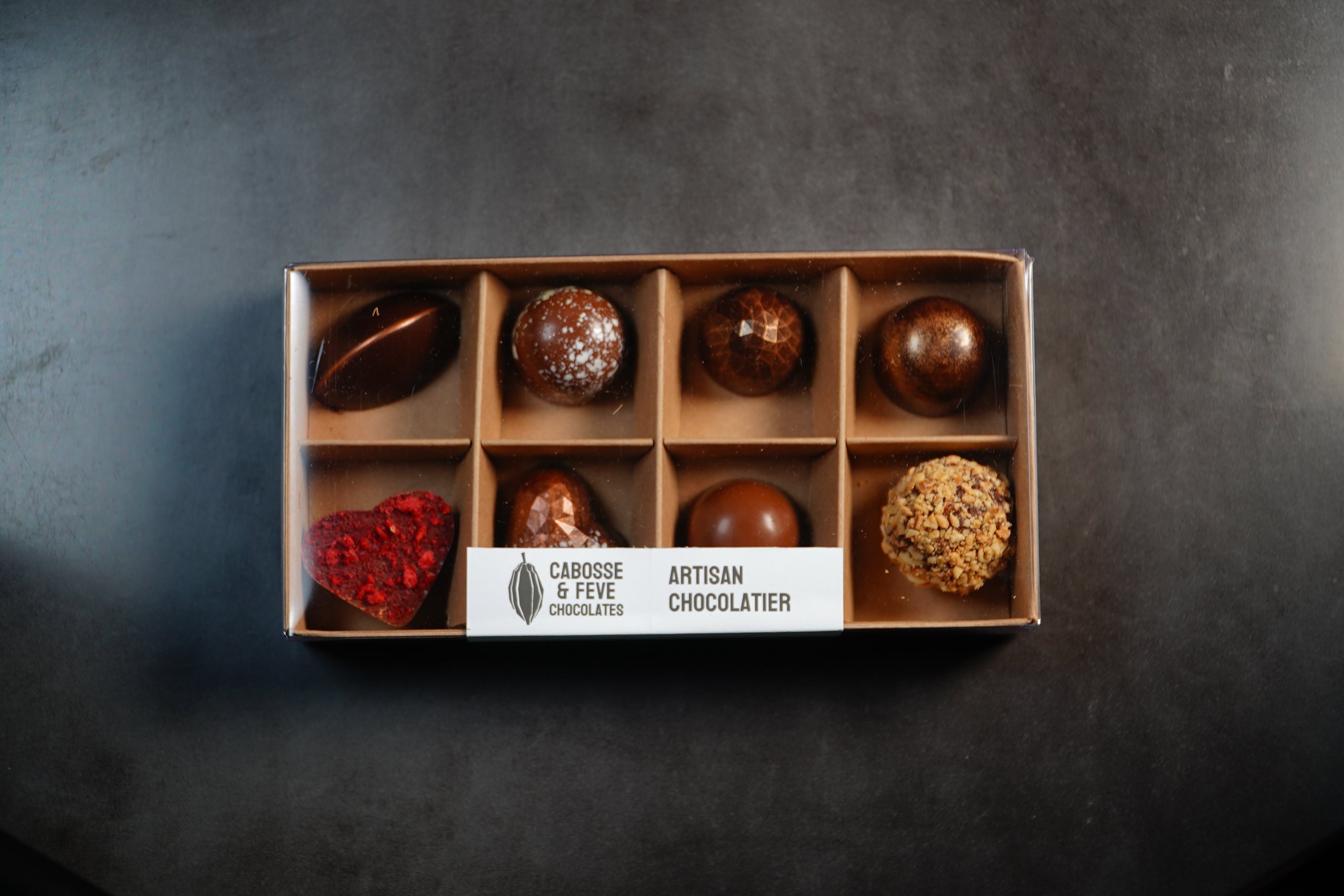 Box of 16 Pralines | Cabosse & Feve Chocolates