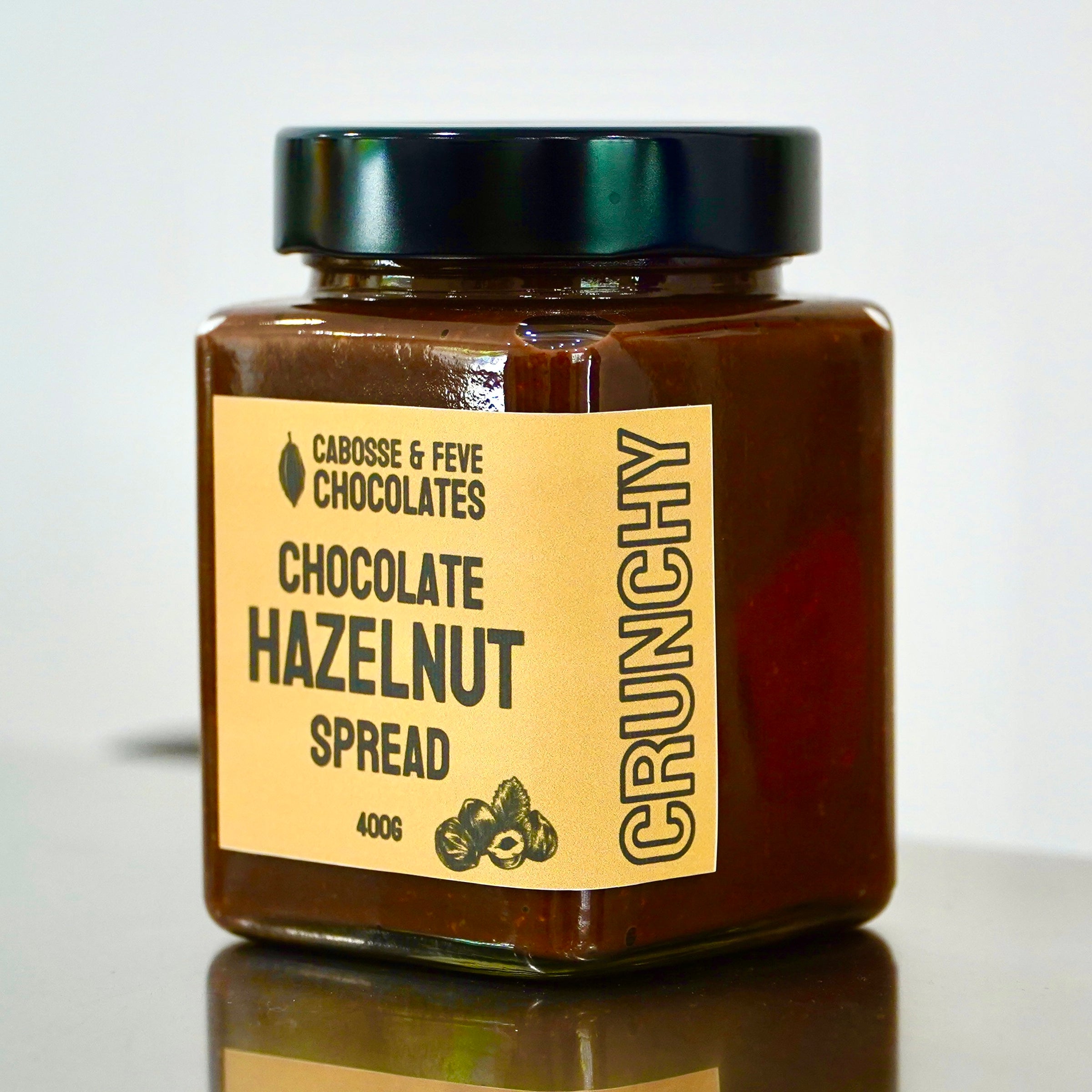 Crunchy Hazelnut Spread | Cabosse & Feve Chocolates