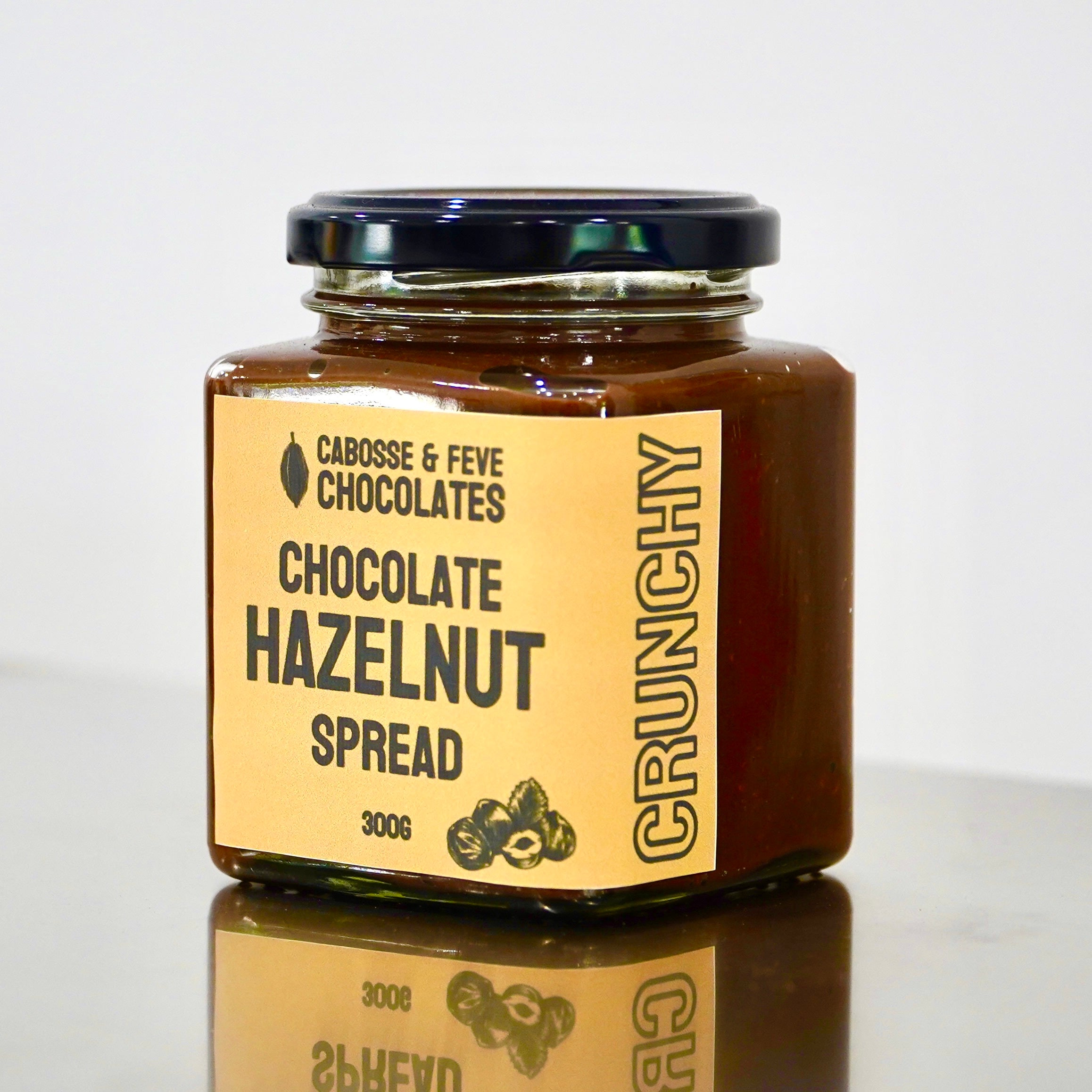 Crunchy Hazelnut Spread | Cabosse & Feve Chocolates